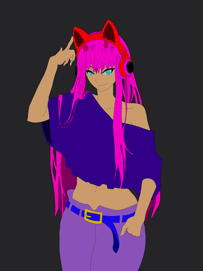 Recreate hand drawings digitally or do anime style drawings by ...