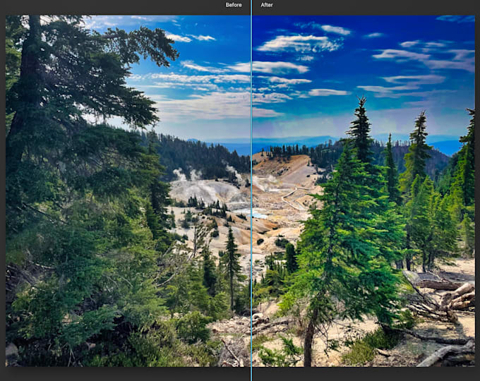 Edit landscape photos from light touches to full background change by ...