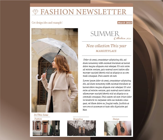 Design an attractive magazine, and newsletter by Graphicgroov320 | Fiverr