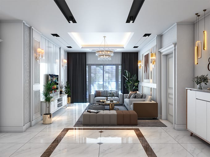 Do interior design sketchup, lumion ,3d modeling, and photorealistic rendering by Murad741 | Fiverr