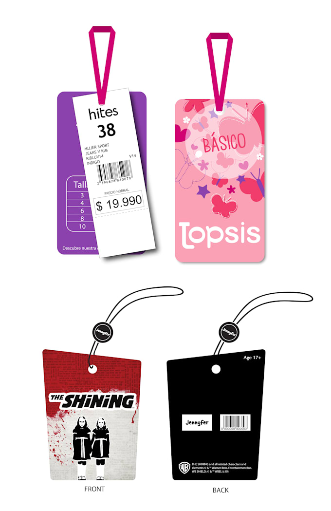 Create hang tag , wash care label best design by Govindgraphics | Fiverr