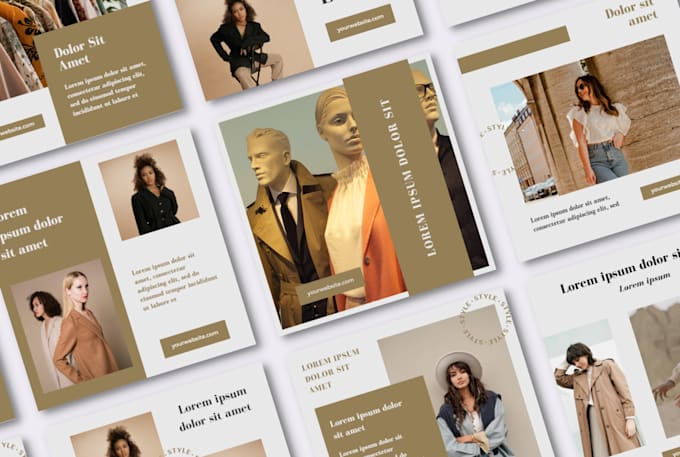 Design customized canva templates for your brand by Iamzahran | Fiverr