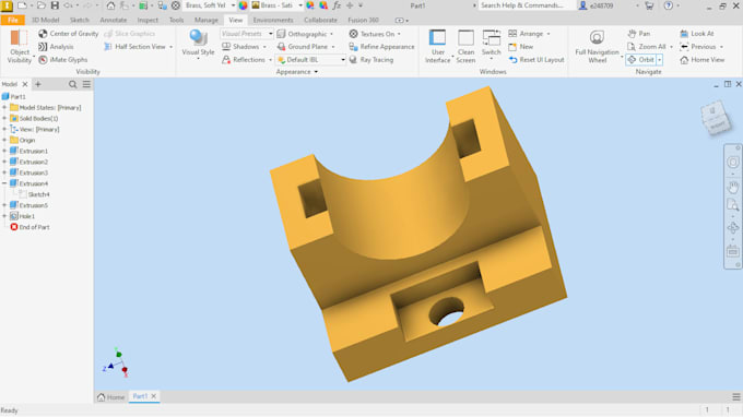 Make solid models and drawings for you on autodesk inventor by ...