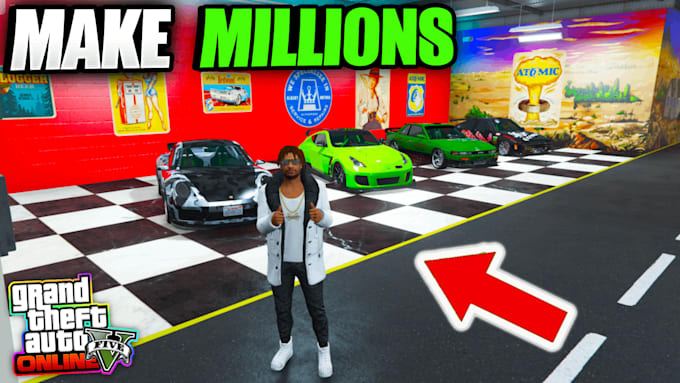 Design youtube gta 5 thumbnails by Amirreza_emadi | Fiverr