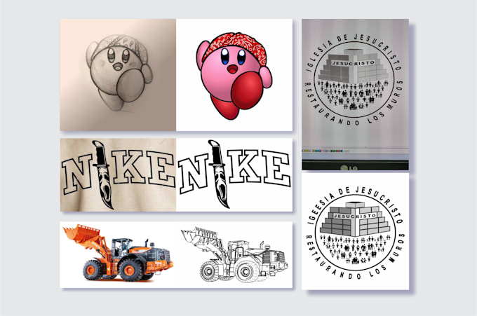 Redraw the logo, and vector tracing to ai, png, pdf, cdr by ...