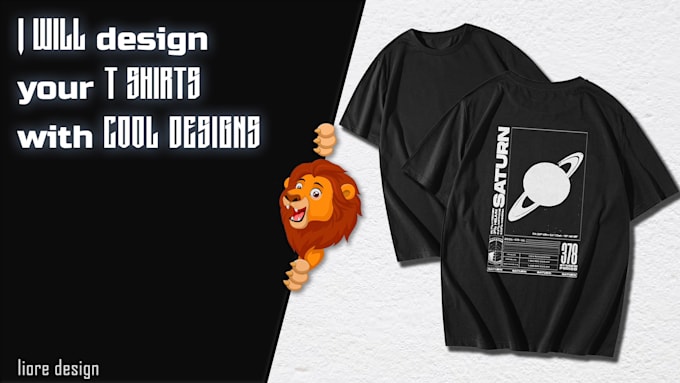 Design your t shirts with cool designs by Agusleonardis | Fiverr