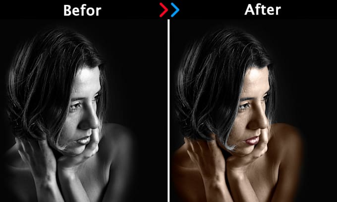 Restore color to your black and white photos by Vadymkovalevych | Fiverr