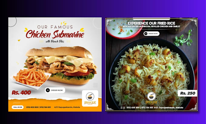 Design eye catchy social media posts by Mark_din | Fiverr