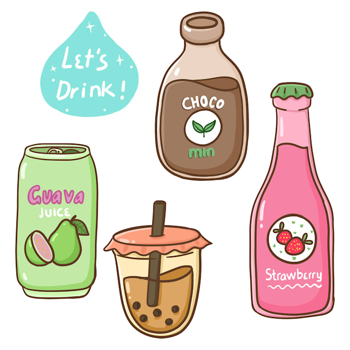 Design cute 2d cartoon characters by Tamdesign600 | Fiverr