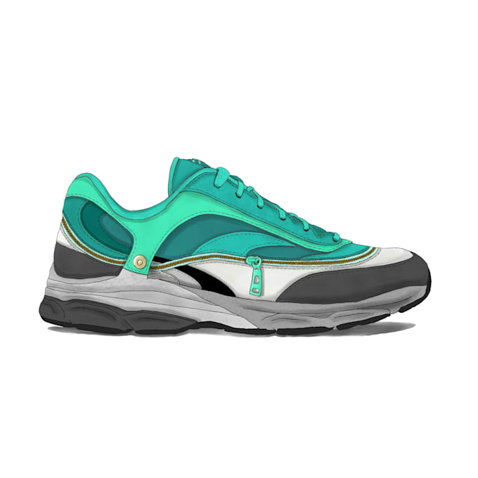 Make a shoe design by Albeinno95 | Fiverr