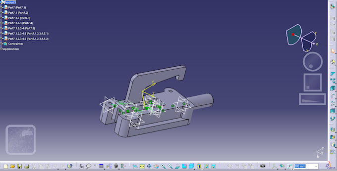 Design anything 3d model, product design and assemble in catia v5 , 3d ...