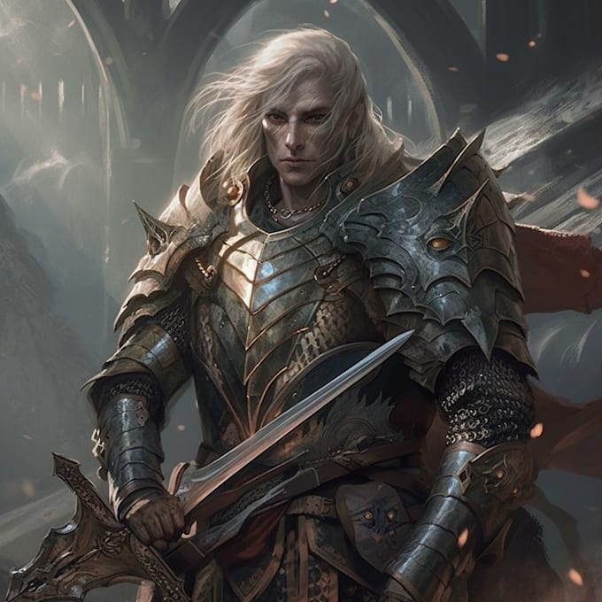 Create a fantasy character art for dnd or similar games by Mohsenpaii ...