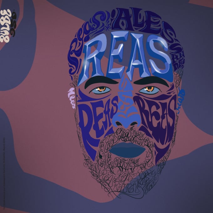 Portrait your face with letters by Baccobacco | Fiverr