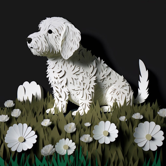 Create an animal paper cut art using midjourney ai by Hamslayer | Fiverr