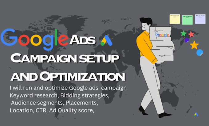 Setup and optimize your google advertisement campaign, by Ziya2004 | Fiverr