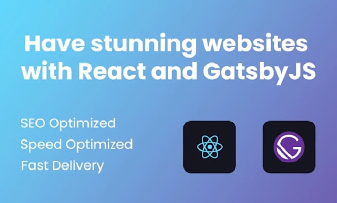 Do Develop A Gatsby React Or Next Js Website By Rizwan3155 Fiverr 