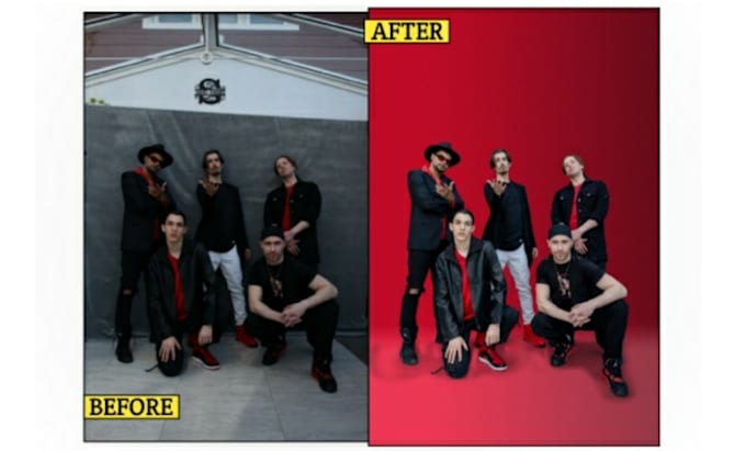 Fix, clean and create seamless backdrops in photoshop professionally by ...