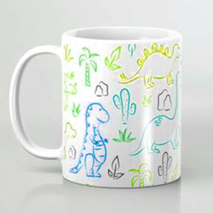 Make draw coffee mug design for you by Roustelope | Fiverr
