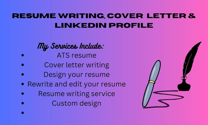 Write ,upgrade, edit resume, cv, cover letter in 15 hours by ...