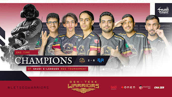 Make social media posts for your esports team by Ibrahim4rts | Fiverr