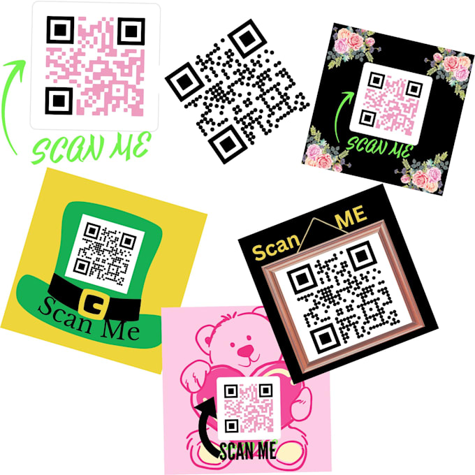 Create qr code design in seconds by Honoredwriter | Fiverr