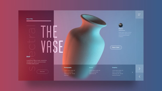Do your html css landing page design by Sardarsaqlaidev | Fiverr