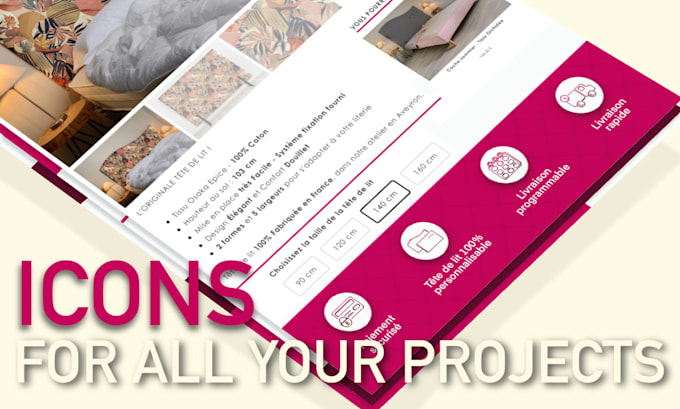 Create a pack of personalized icons for your website by Tiensuncailloux ...