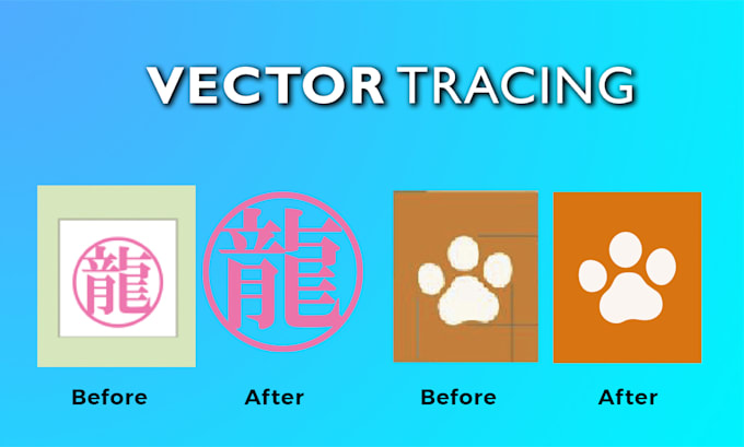 Do professional manual vector tracing or image to vector services fast ...