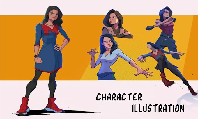 Draw concept art and cartoon character illustration by Lilley_jane | Fiverr