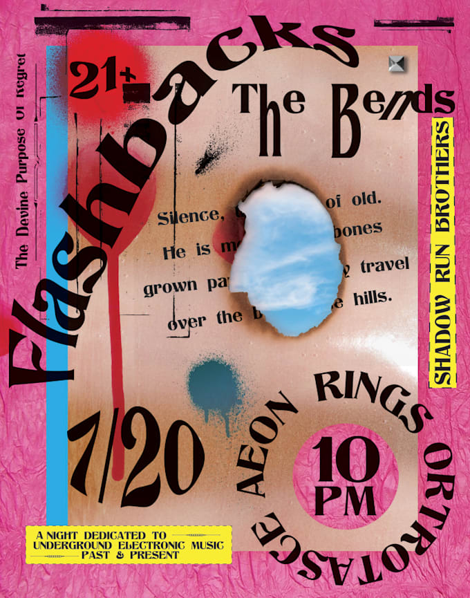 Create band poster and album designs by Nicholashamersl | Fiverr