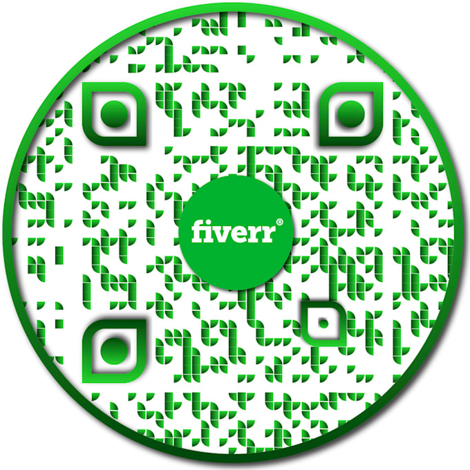 Qr code designs with high presence and dalek add any bhtos you want by ...