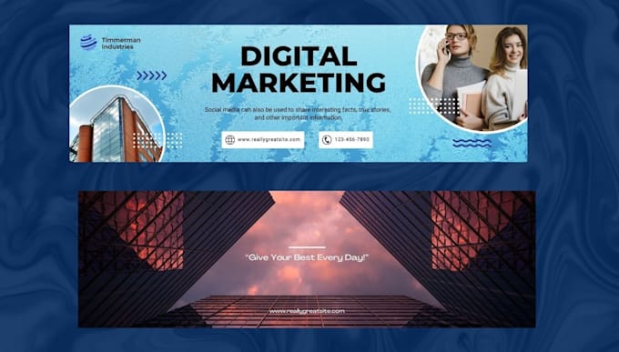 Design professional linkedin banner header by Sarfarazkhawaja | Fiverr