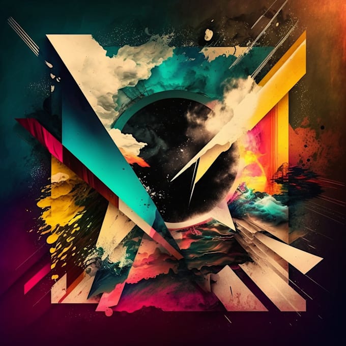 Do abstract album covers by Rickzurc | Fiverr