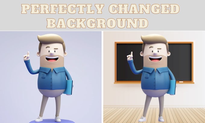 Do bg removal and background change by Tanmaycaro | Fiverr