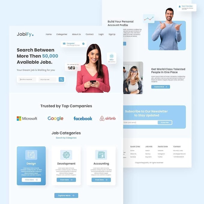 Do Responsive Website Design Using Html Css Javascript By Mr 8902