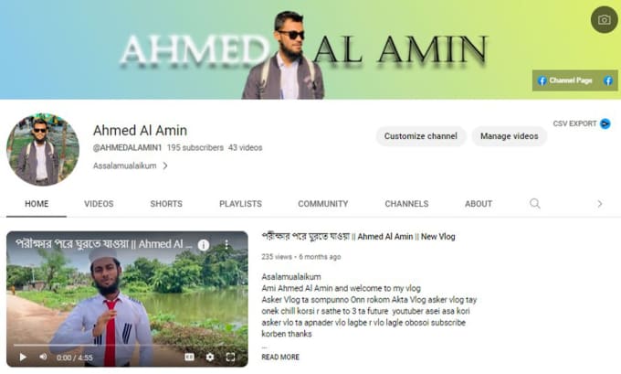 Create, set up and optimize youtube channel by Protanzil | Fiverr Create, set up and optimize youtube channel by Protanzil | Fiverr