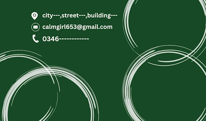 Design beautiful and eye catching business card by Zeejah_design | Fiverr