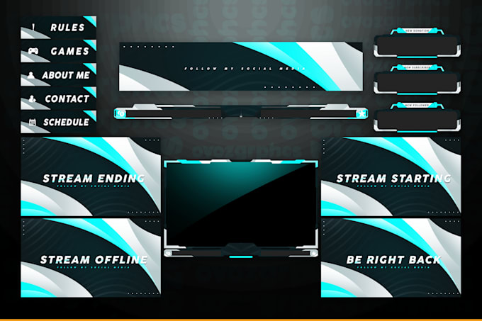 Do twitch stream overlay twitch logo stream package banner by ...