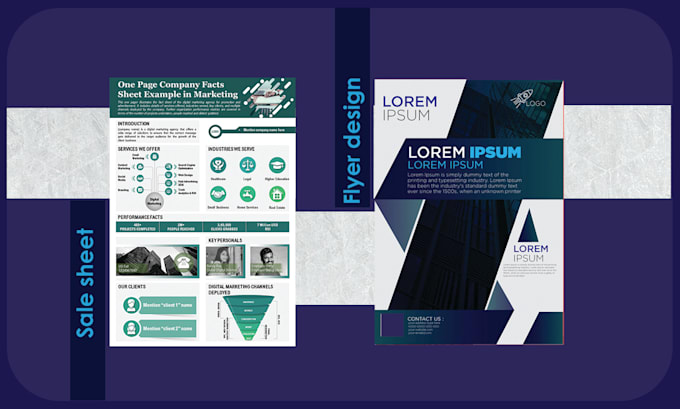 Design product catalog, sales sheet, flyer by Akashshivavni72 | Fiverr