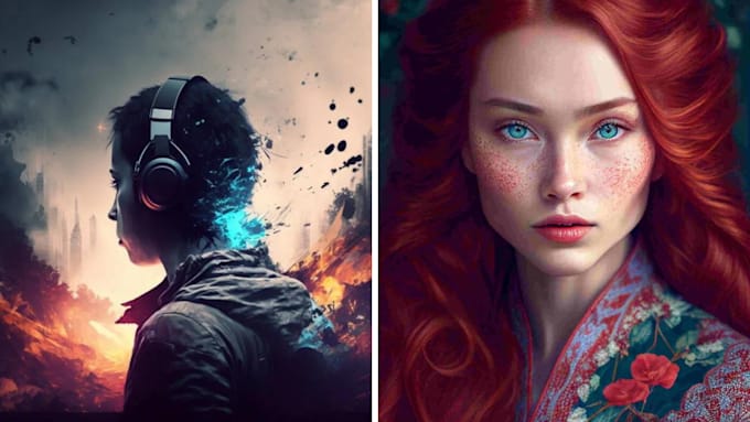 Create concept art with midjourney ai by Amaramktg | Fiverr