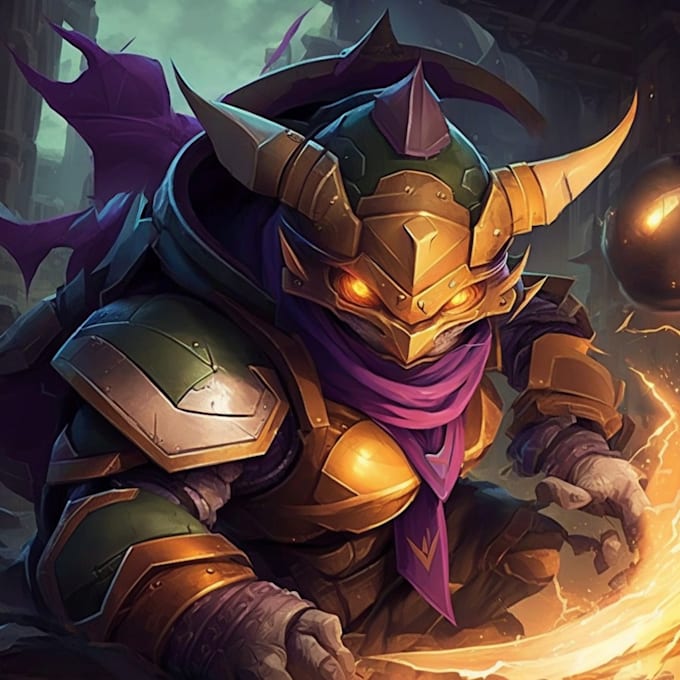 Create custom lol character fusion art using ai by Tjayell | Fiverr