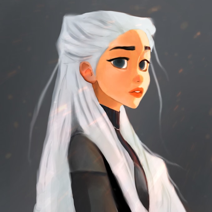 Draw digital character illustration or sketch by Aajaya | Fiverr