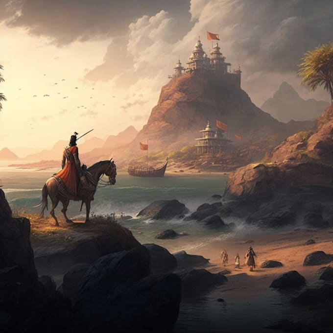 Create an amazing concept art from your imagination using midjourney ai by Sweshlk | Fiverr