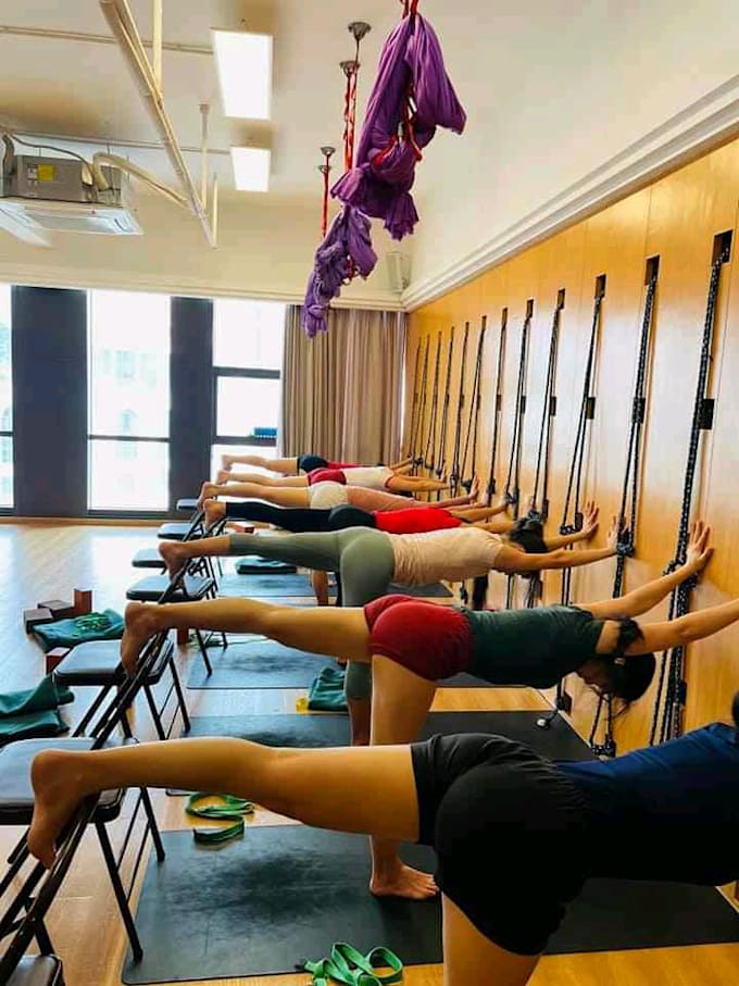 Teach you traditional hatha, and iyengar yoga classes by Deepubaluni ...