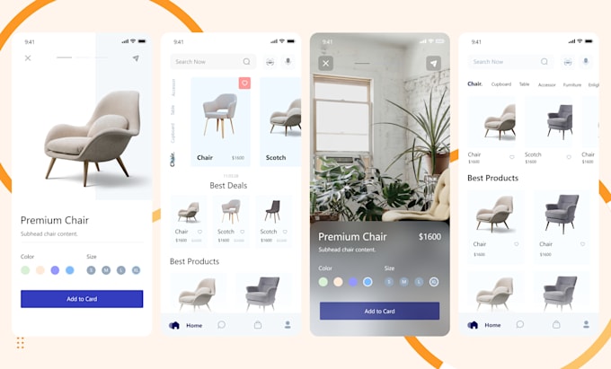 Design amazing ui ux for mobile and web app user interface by Imran0720 | Fiverr