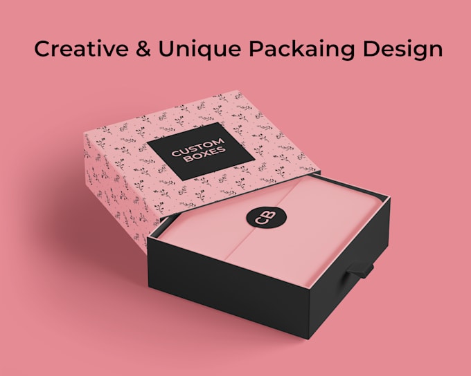Do product packaging and mailer box design with 3d mockup by ...