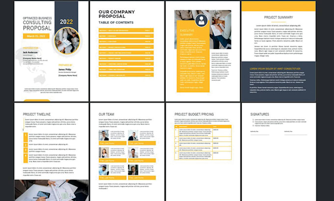 Design proposal word templates by Bird_wing | Fiverr