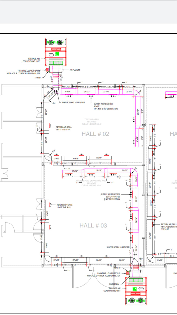 Create hvac fire fighting and plumbing shop drawings by Hassanahmed21 ...