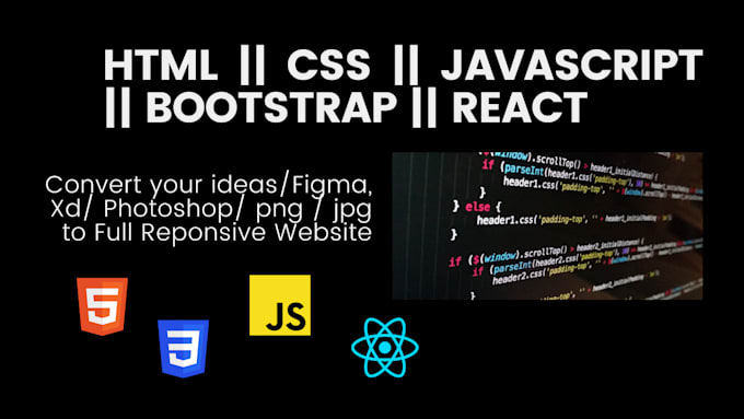 Do frontend web development using html, css, and other modern ...