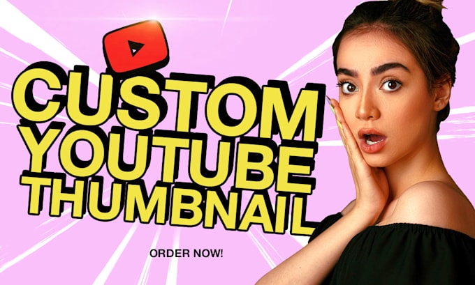 Create a custom youtube thumbnail for you by Studio_ctrl_a | Fiverr